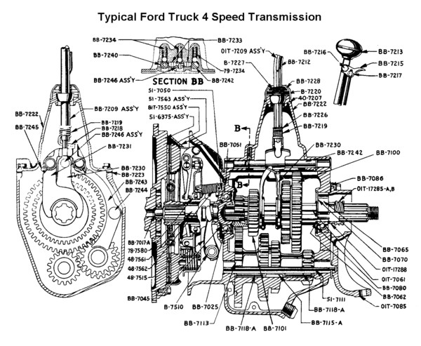 Ford Truck Four Speed Parts Prices